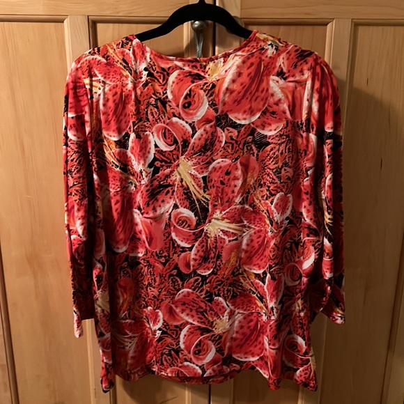 Alia | Tops | Alia Scoop Neck 34 Sleeve Blouse Size L Petite | Poshmark